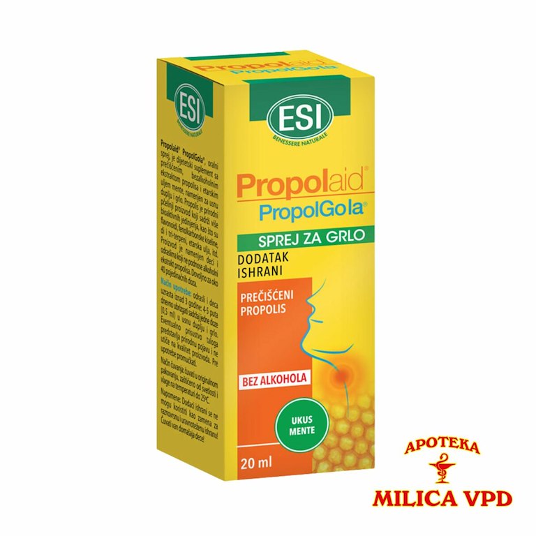 Propolaid sprej za grlo bez alkohola 20ml