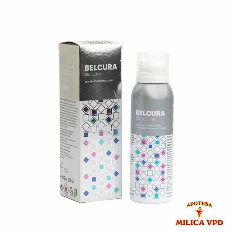 Belcura sprej emulzija sa srebrom za kožu 125ml