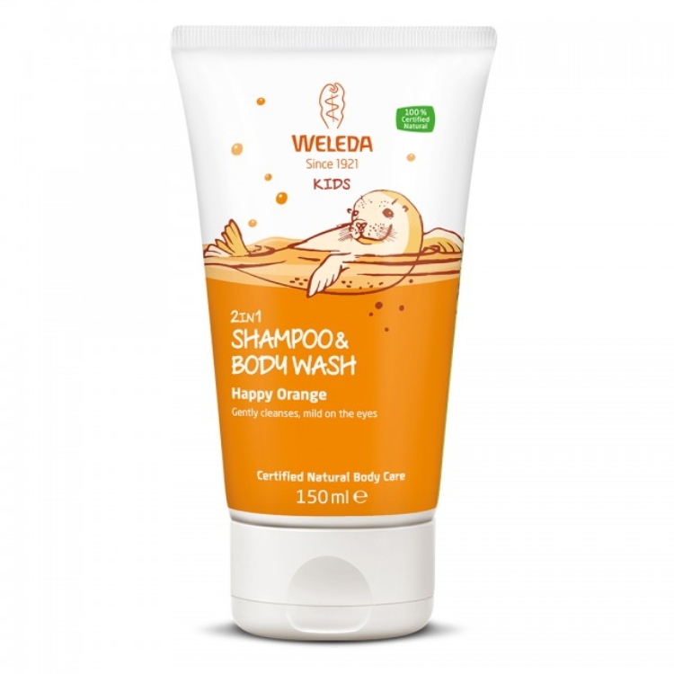 Weleda Kids Pomorandža šampon i gel za tuširanje 150ml