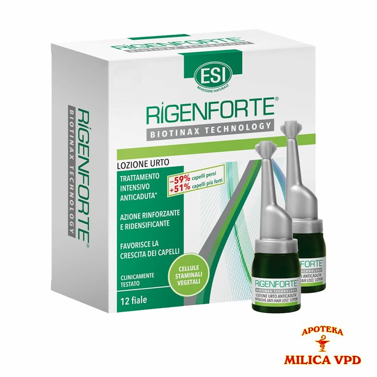 Rigenforte koncentrovane ampule protiv opadanja kose 12x10ml