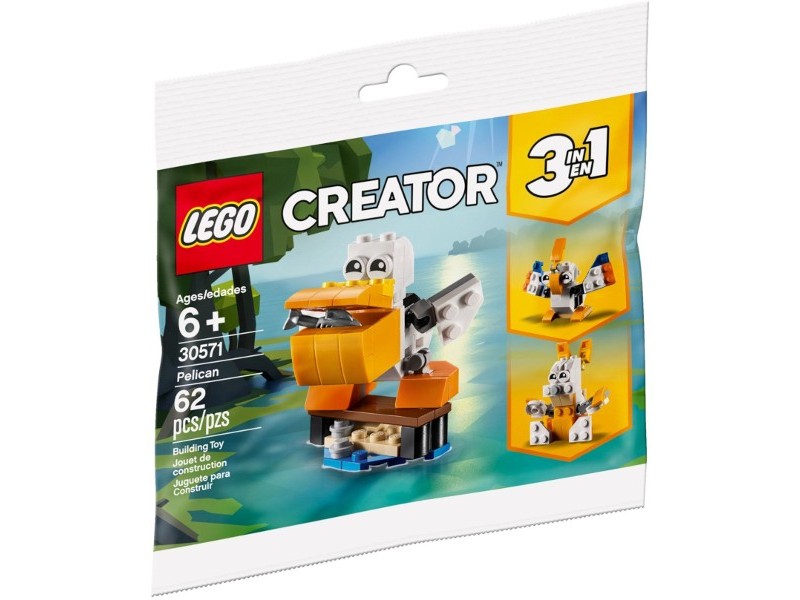 Lego 30571 Pelican NOVO