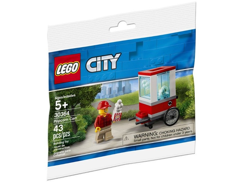 Lego 30364 Popcorn Cart NOVO