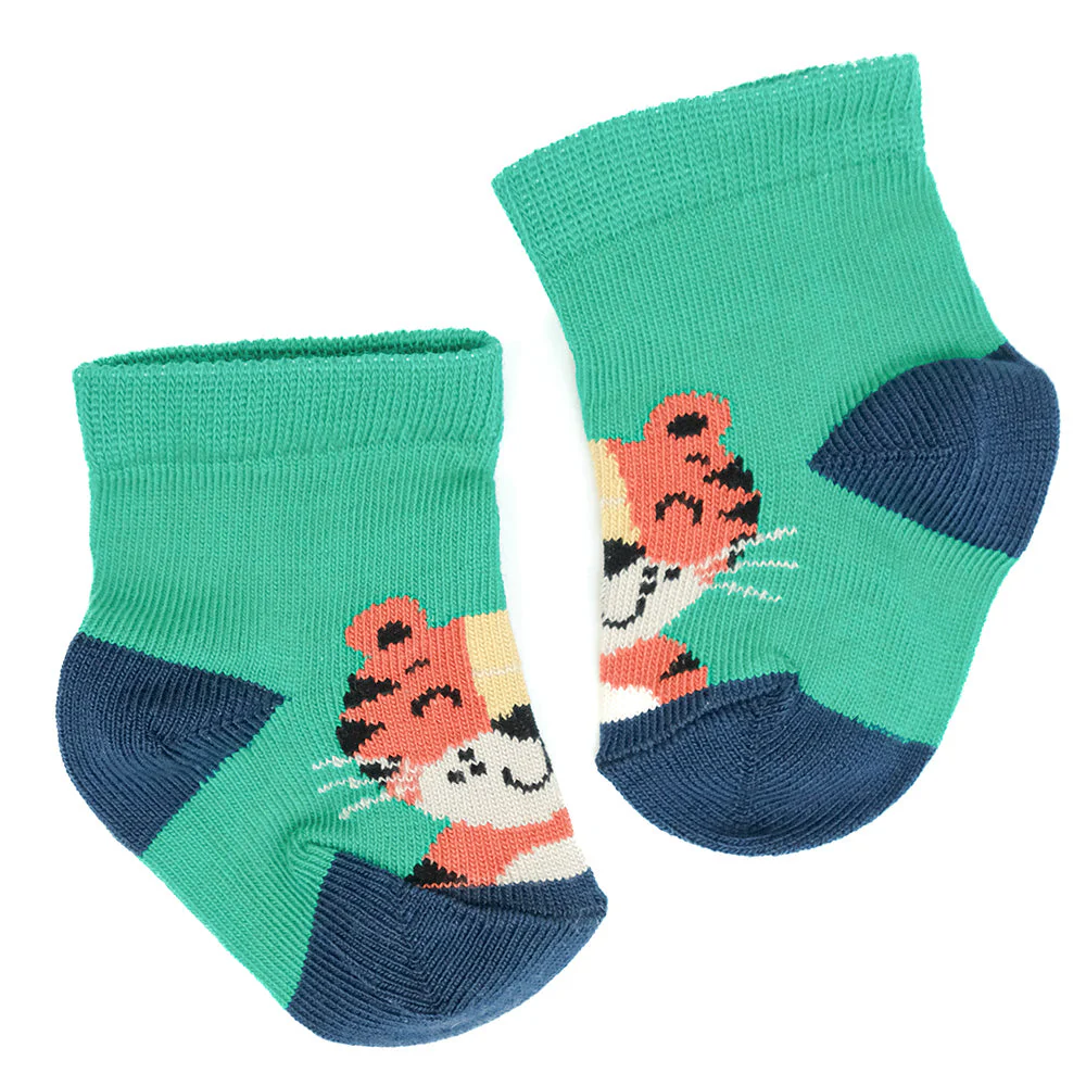 Tiger green socks
Tiger green socks