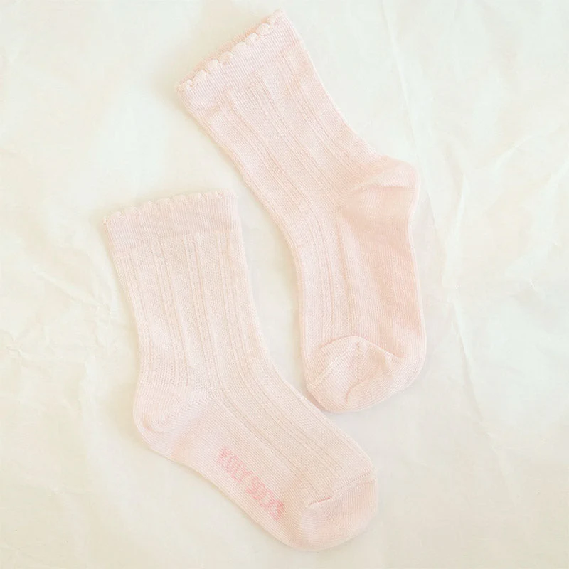 Light pink Elegant Ribbed Socks
Light pink Elegant Ribbed Socks