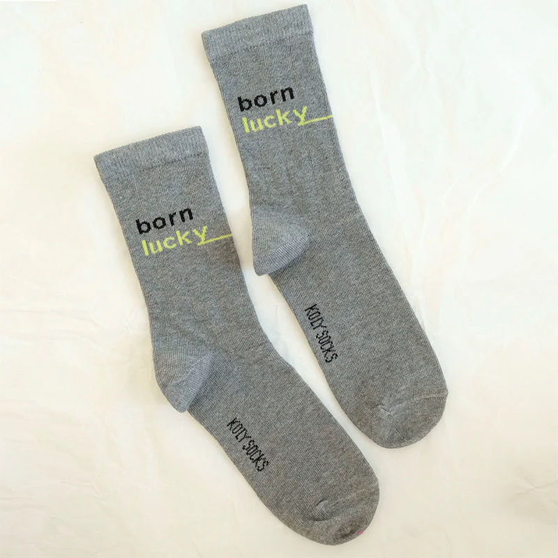 Born Lucky Socks
Born Lucky Socks