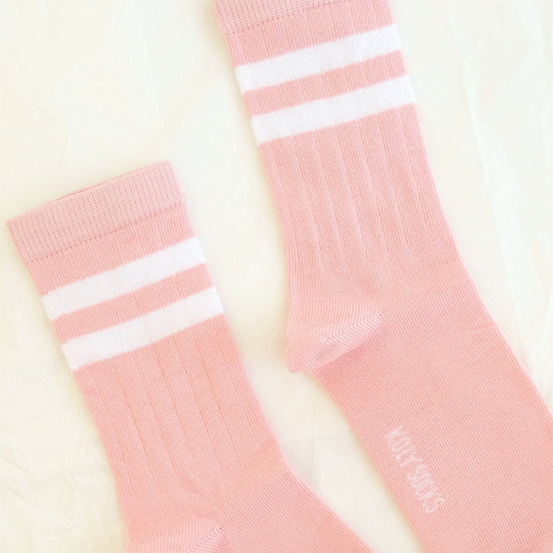 Pink Two Stripes Socks
Pink Two Stripes Socks