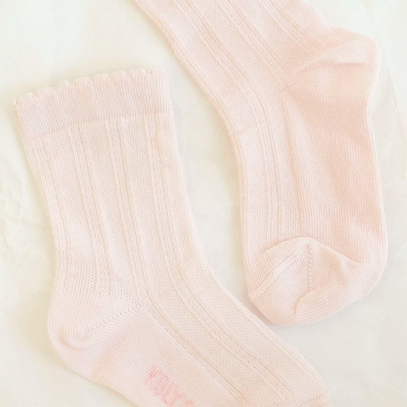 Light pink Elegant Ribbed Socks
Light pink Elegant Ribbed Socks