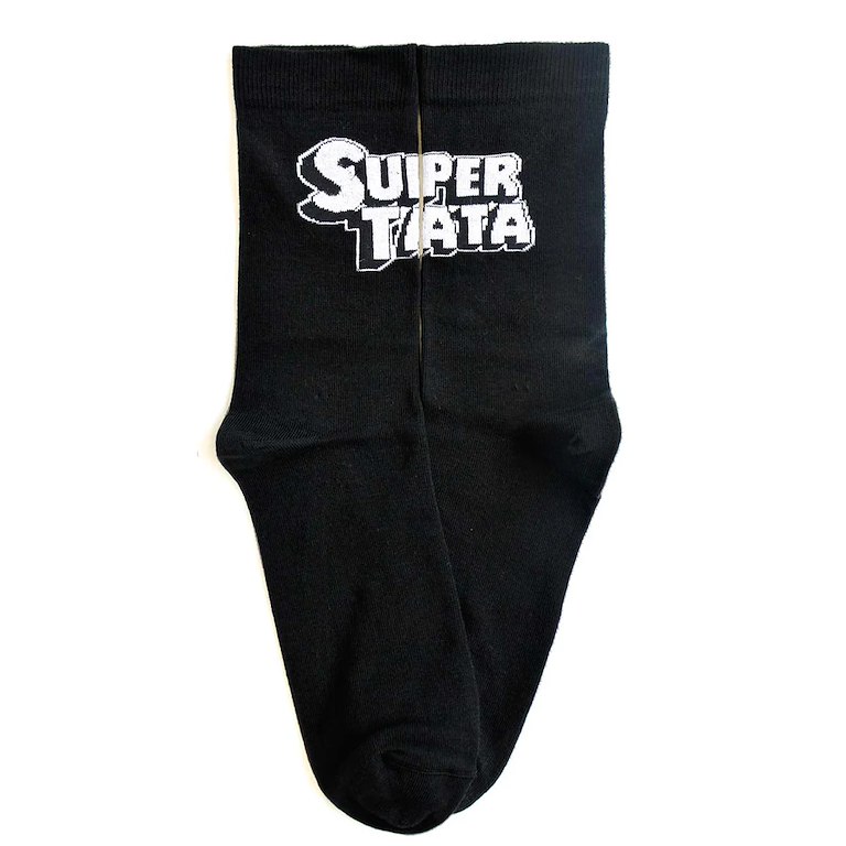 Black Super Dad Socks
Black Super Dad Socks