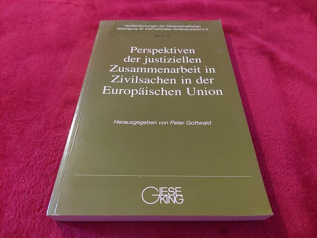 Perspektiven der justiziellen Zusammenarbeit