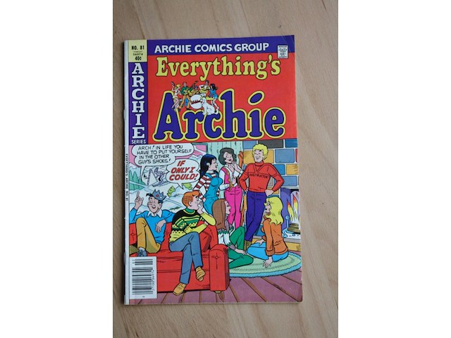 Everything`s ARCHIE No. 81 February 1980 Archie Comics