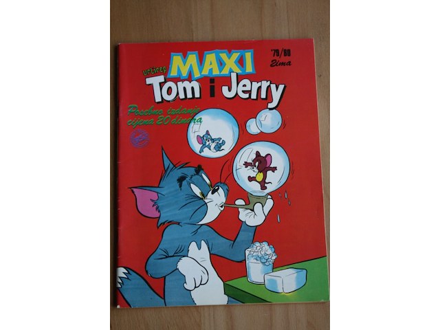 Tom i Jerry Vrtirep MAXI izdanje Zima 79/80