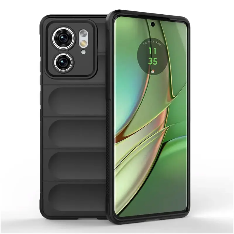 Maska Phantom Shield za Motorola Edge 40, Crna