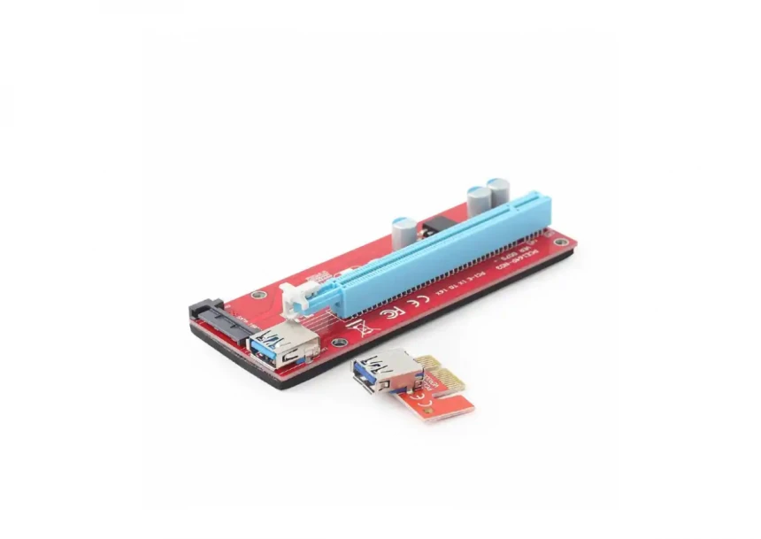 PCI-E riser kartica 1x16 USB 3.0/SATA Gembird RC-PCIEX-05