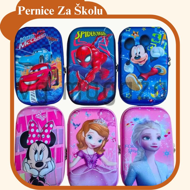 Pernica za Školu Sa Motivima DISNEY i MARVEL Junaka