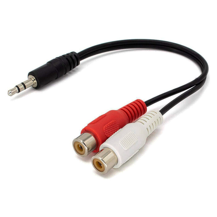 Adapter AUX 3.5mm – 2 x činč