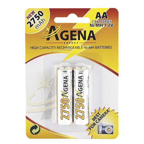 Baterija Agena punjiva AA HR6 2750mAh