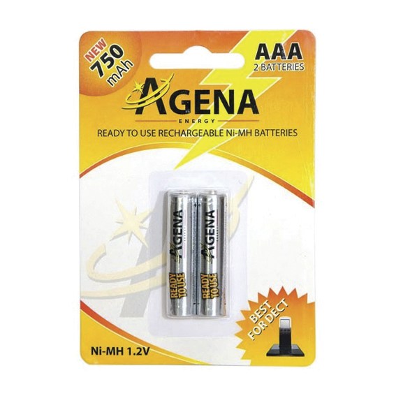 Baterija Agena punjiva AAA HR03 750mAh