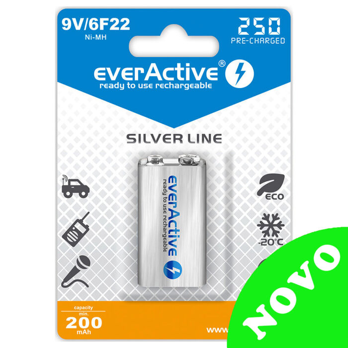 Baterija Everactive punjiva 9V