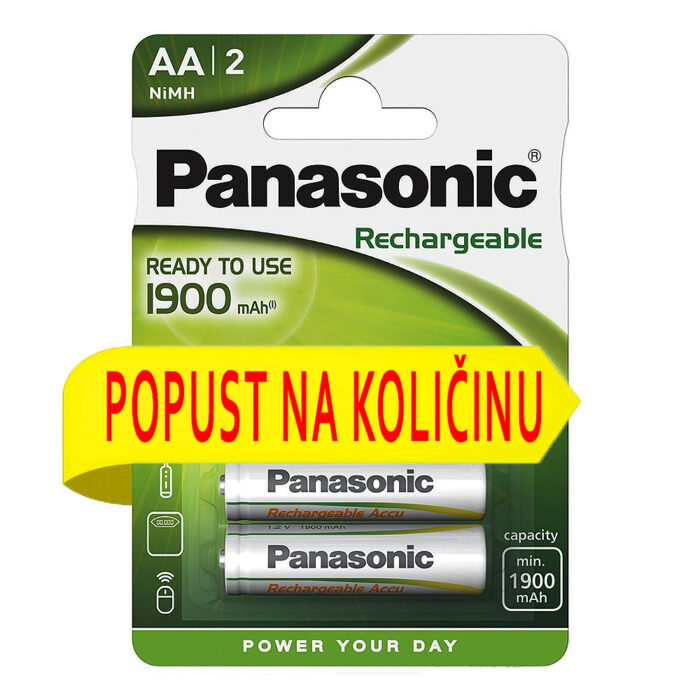 Baterija Panasonic punjiva AA HR6 1900mAh