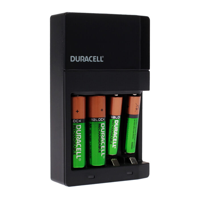 Punjač baterija Duracell + 4 baterije