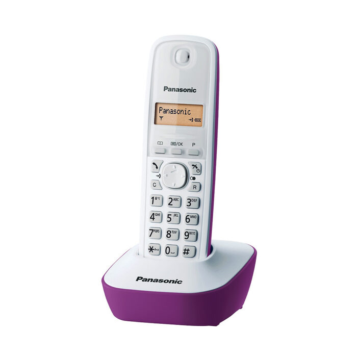 Telefon Panasonic KX-TG1611 ljubičasto-beli