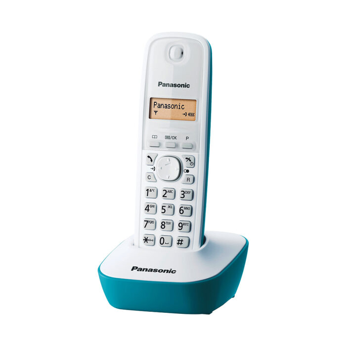 Telefon Panasonic KX-TG1611 plavo-beli