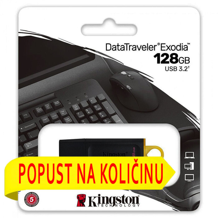 USB memorija Kingston DataTraveler Exodia 128GB 3.2