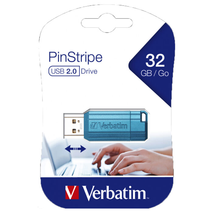 USB memorija Verbatim PinStripe 32GB plava