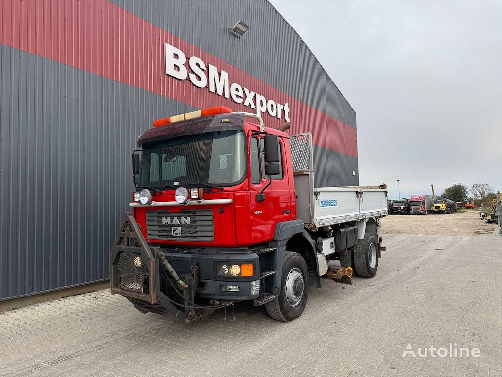 MAN 19.314, 4x4 kiper