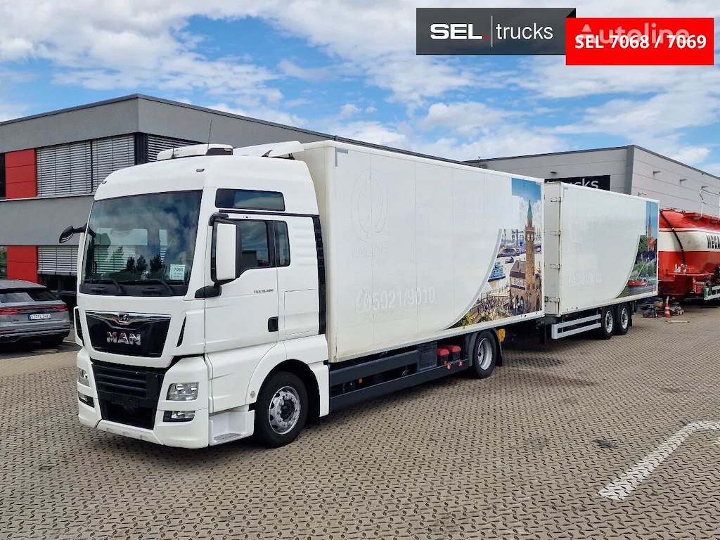 MAN TGX 18.460 4x2 LL ZF Intarder / Doppelstock / Durchladezug / Sta kamion furgon