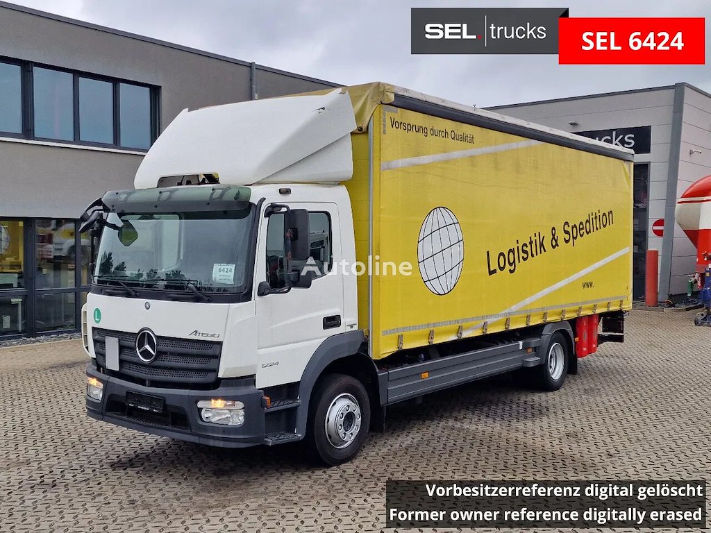 Mercedes-Benz Atego 1224 Ladebordwand kamion sa klizna zavesa cerada