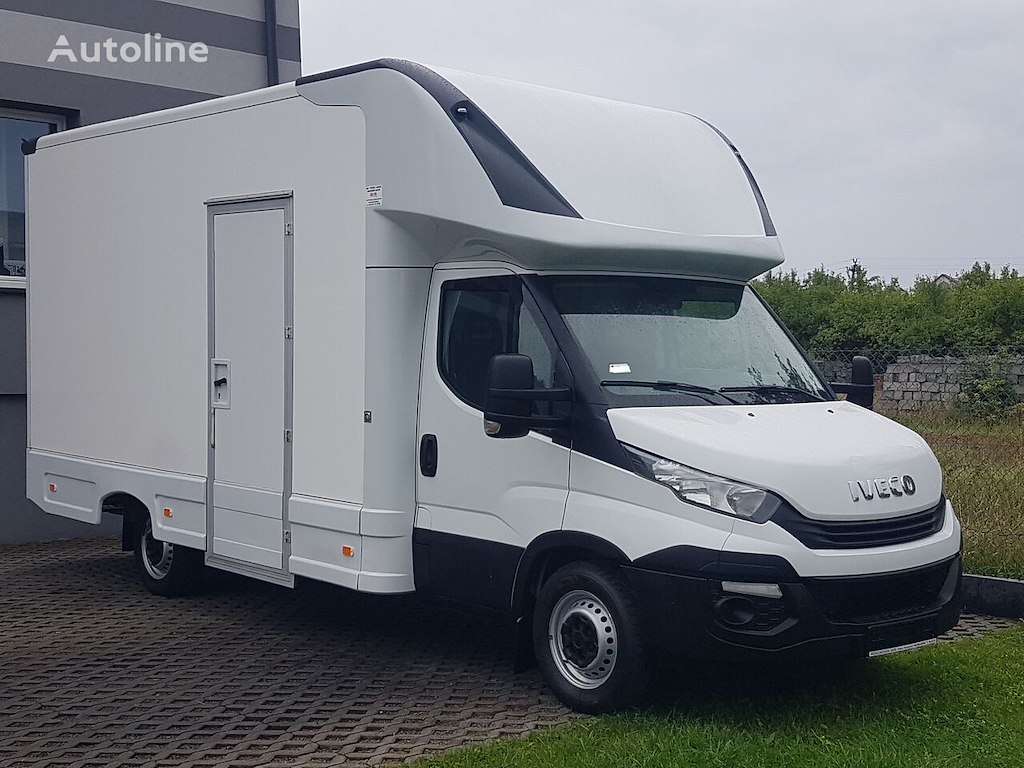 IVECO DAILY KONTENER NISKOPODŁOGOWY 4,31x2,24x2,42 FOODTRUCK SKLEP prodajni kamion < 3.5t