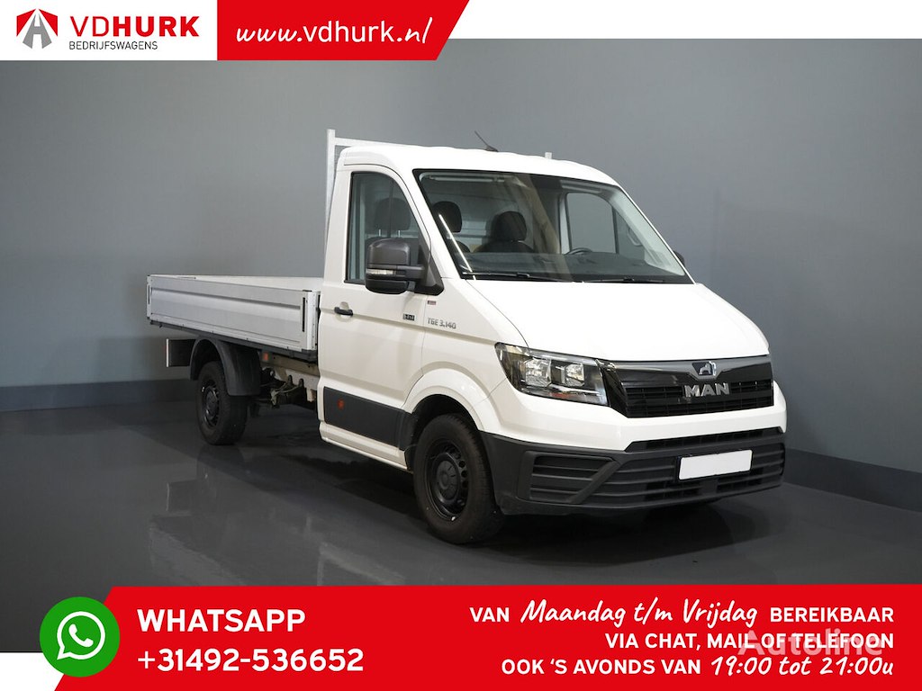 MAN TGE 35 2.0 TDI 140 pk 4x4/ Open Laadbak/ pick up/Pritsche/ Lucht kamion s ravnom platformom < 3.5t