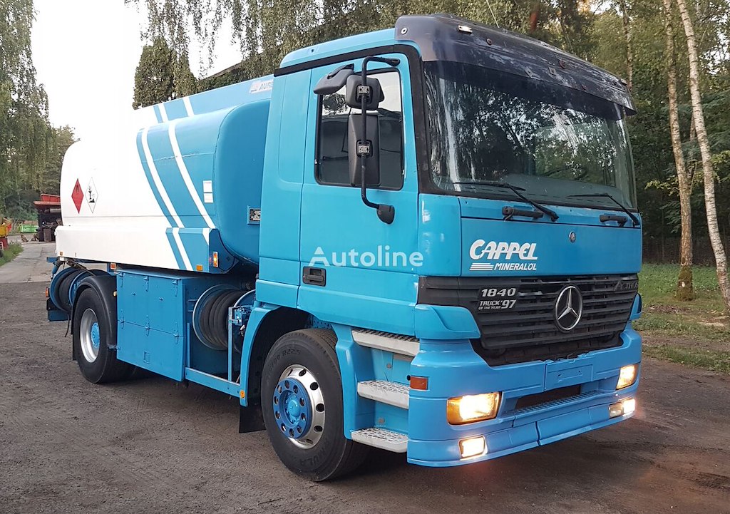 Mercedes-Benz Actros 1840 tank 15000 L / Euro2 (SK/1722/1922/1729/1929/1840/18 autocisterna za gorivo