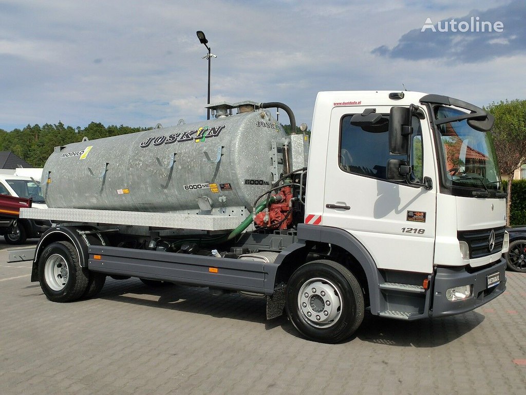 Mercedes-Benz Atego 1218 Asenizacyjny Szambiarka Beczka Szambowóz Poj.6m 2019r autocisterna