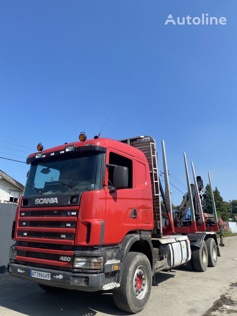 Scania R420 kamion za prevoz drva