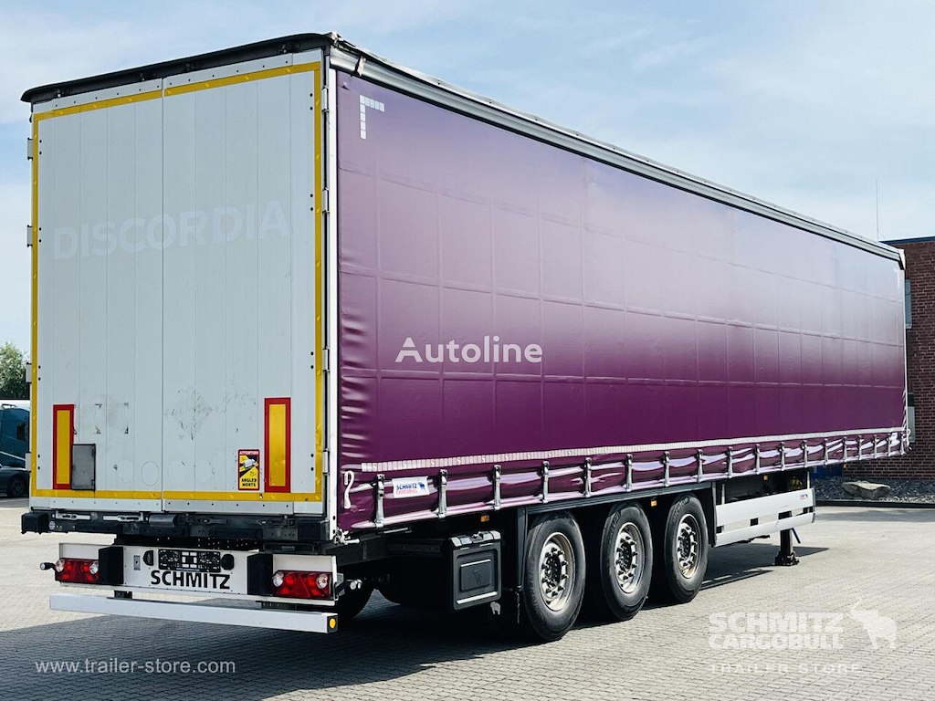 Schmitz Auflieger Curtainsider Standard poluprikolica sa kliznom ceradom