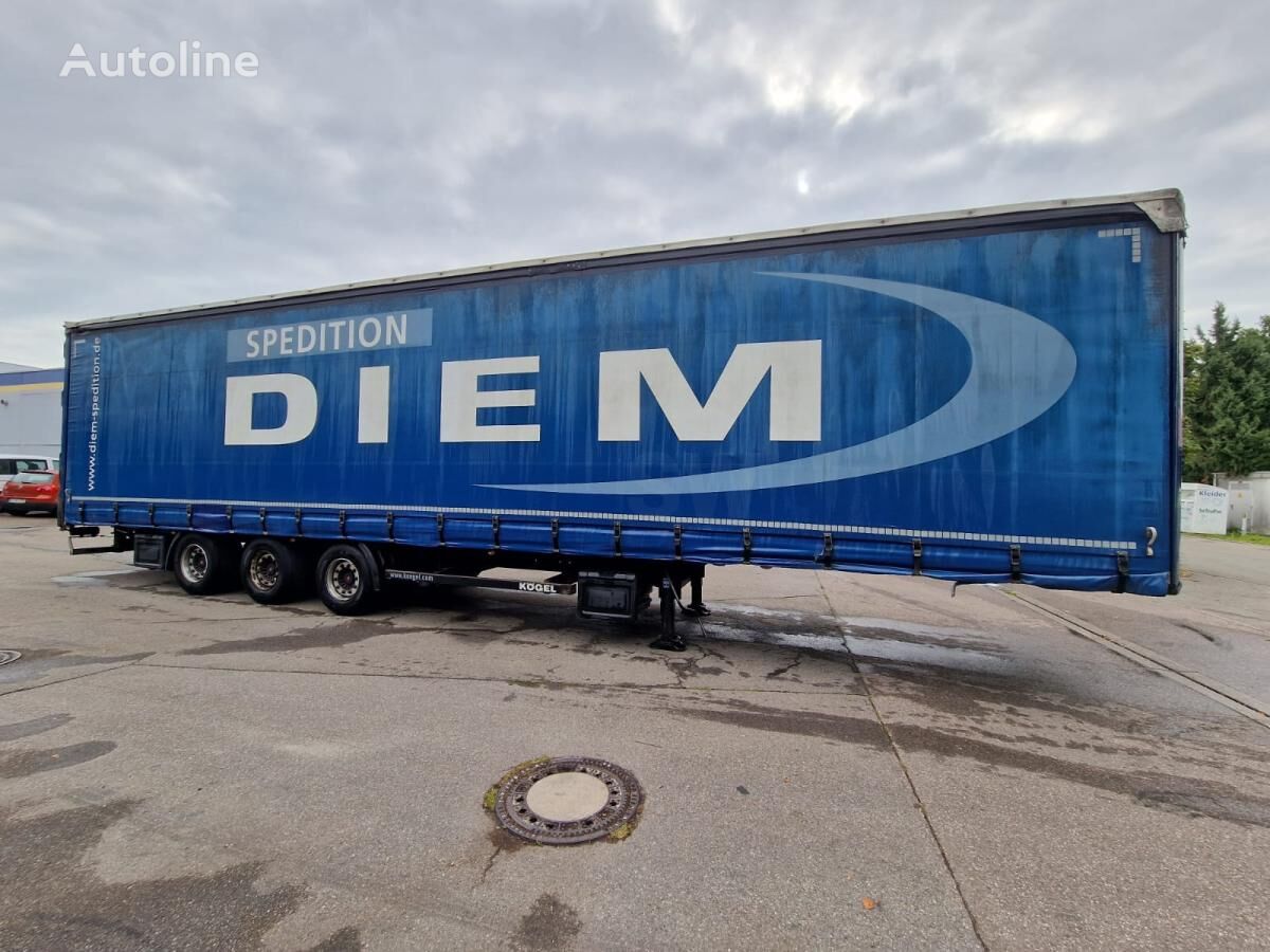 Kögel SN 24 MEGA Tautliner*Lift*Mitnahmestapler XL12768 Hubdach poluprikolica sa kliznom ceradom