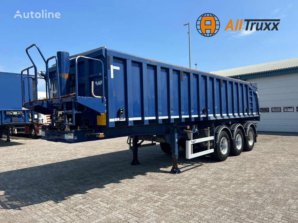 LAG O-3-TI A4 Kipper 28M3 Aluminum Chassis BPW NL trailer poluprikolica kipera