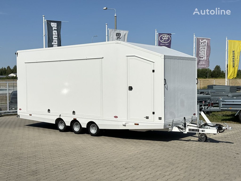 Nova TA-NO SPORT TRANSPORTER 60 PREMIUM enclosed car trailer 6 x 2.3 m prikolica autotransportera