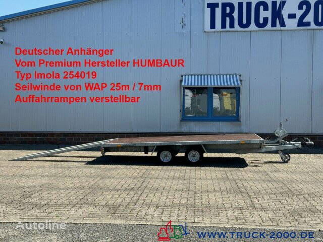 Humbaur Imola Trailer Seilwinde 25m/7mm TÜV10/25 prikolica autotransportera