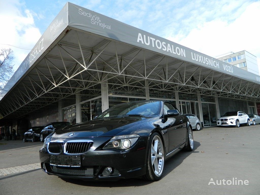 BMW Řada 6, 630Ci 102TIS KM ALU21 kabriolet