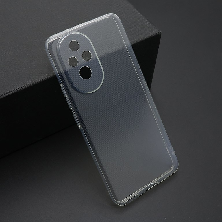 Futrola ULTRA TANKI PROTECT silikon za Honor 200 providna (bela)