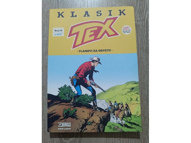 Tex klasik 55 Planovi za osvetu