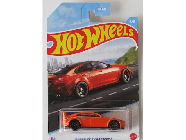 hot wheels jaguar XE SV project 7