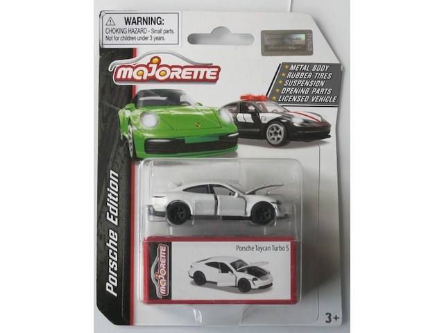 majorette porsche taycan turbo S