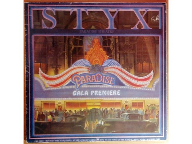 LP STYX - Paradise Theatre (1981) G+/VG+