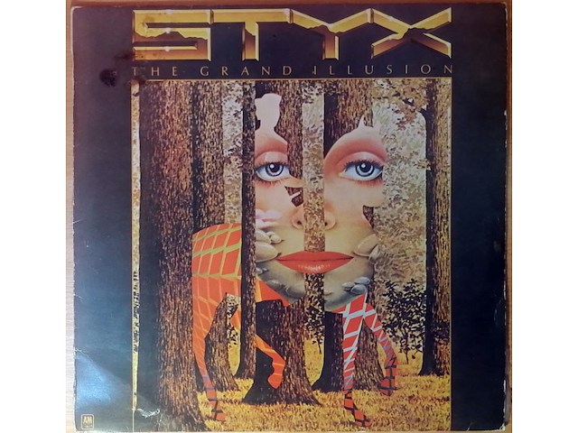 LP STYX - The Grand Illusion (1978) 2. press, ODLIČNA