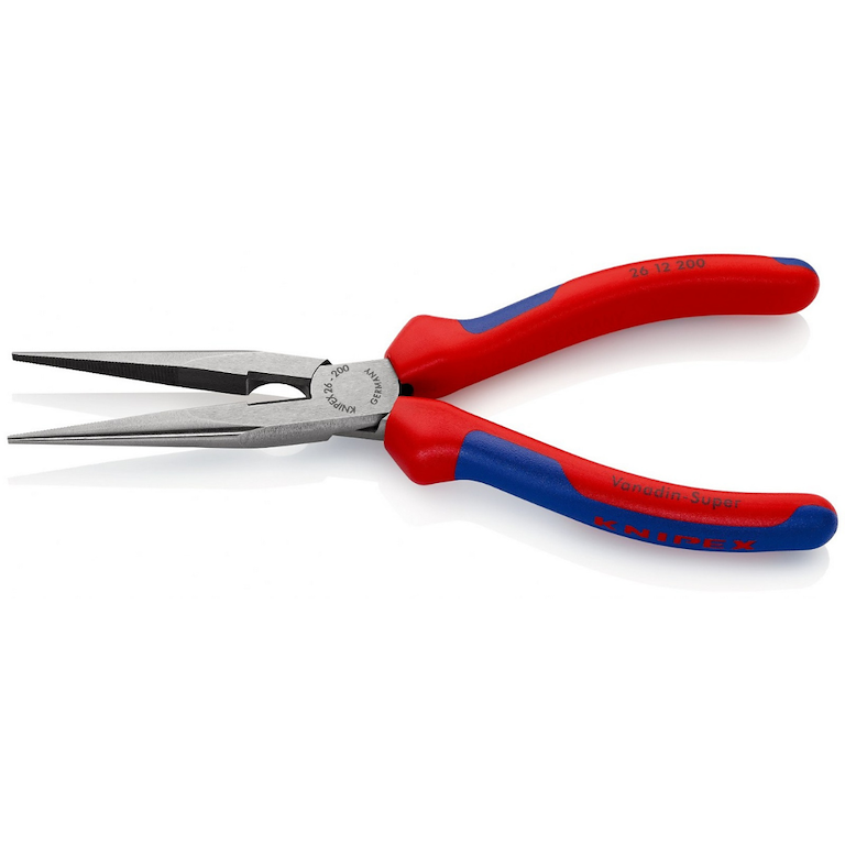 Knipex – Klešta špic prava 200mm – 26 12 200