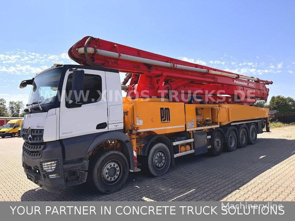 Putzmeister BSF na šasiji Mercedes-Benz Arocs 655316.HLS pumpa za beton